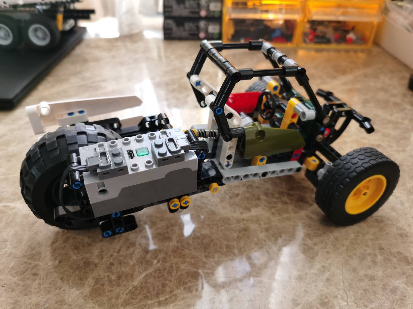 LEGO MOC Tricycle Buggy by dafield | Rebrickable - Build with LEGO